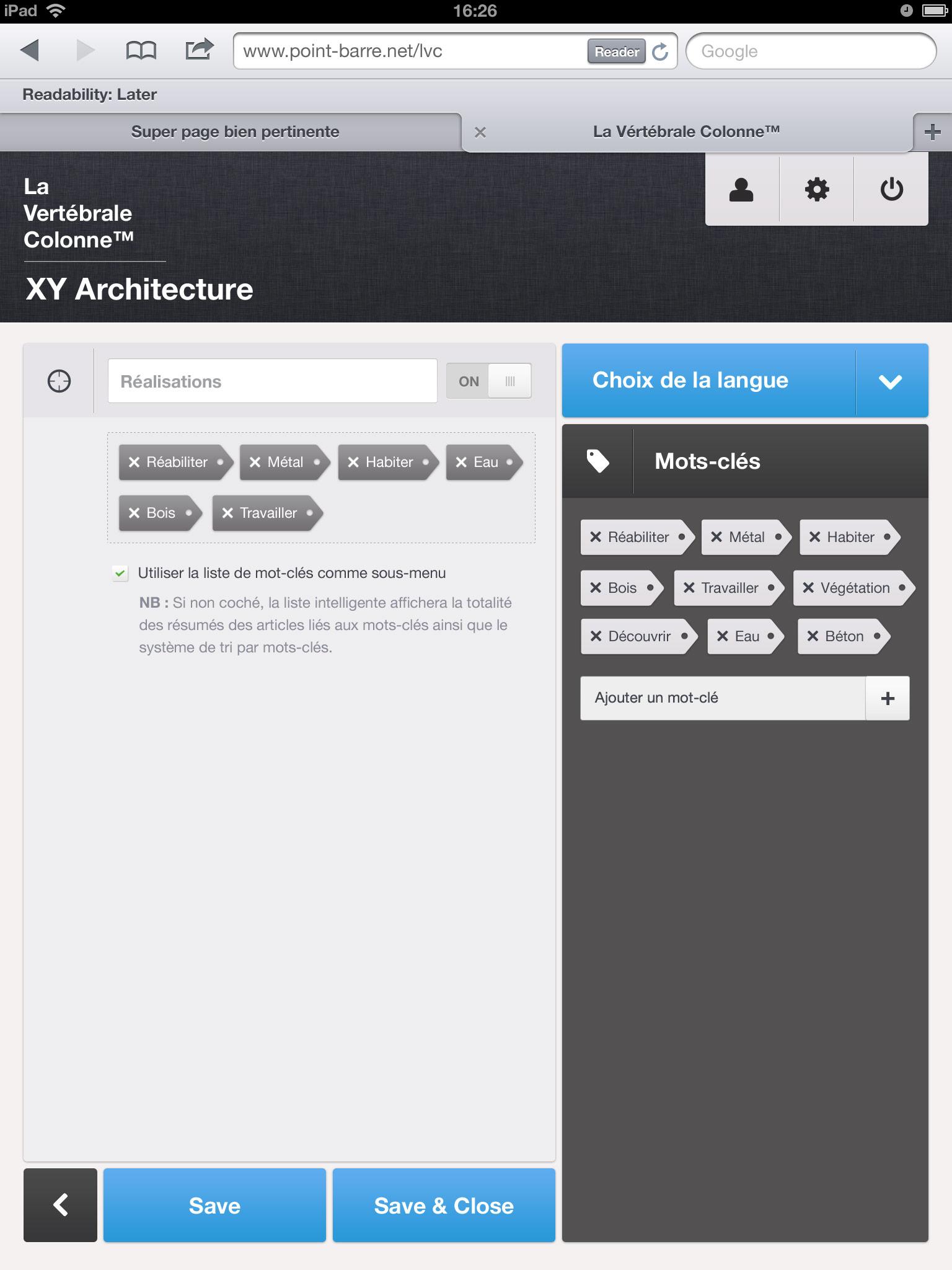 La Vertébrale Colonne™ – Ronan Quidu – Designer d'interfaces graphiques